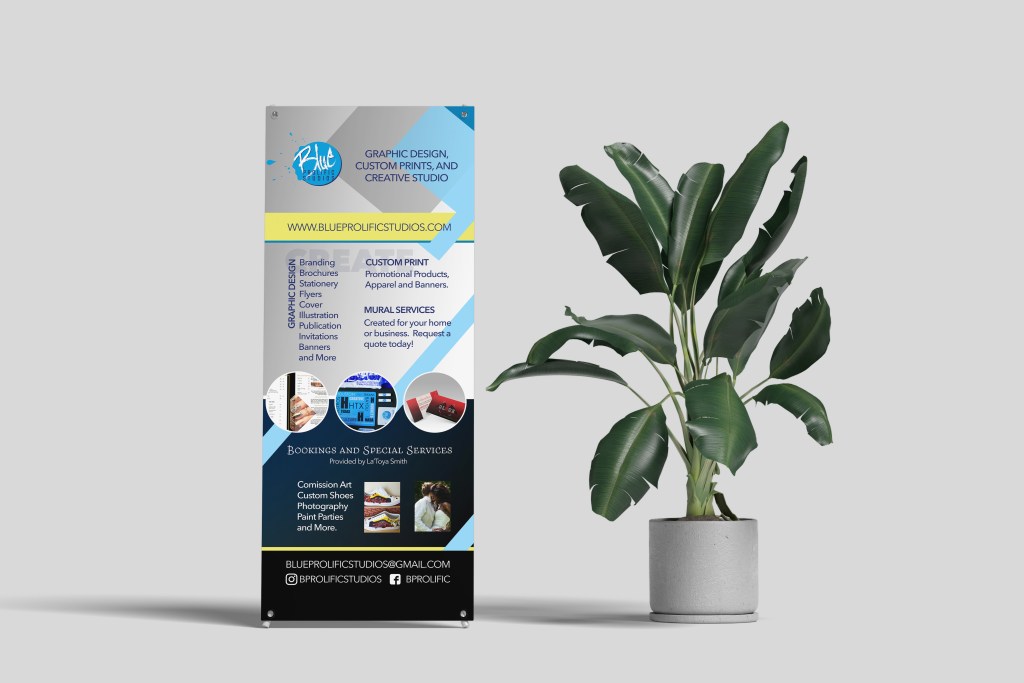 Blue Prolific Studios – Graphic Design, Custom Print, and Art Studio